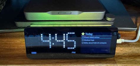 Vobot Mini Dock Review A Very Cool 7 In 1 Desk Hub App Clock The Gadgeteer