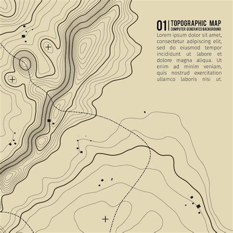 Premium Vector Topographic Map Background With Space For Copy Line Topography Map Contour