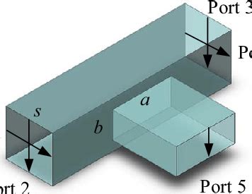 Square Waveguide T Junction Download Scientific Diagram