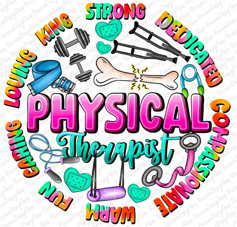 Physical Therapist Png Sublimation Design Download Physical Therapy