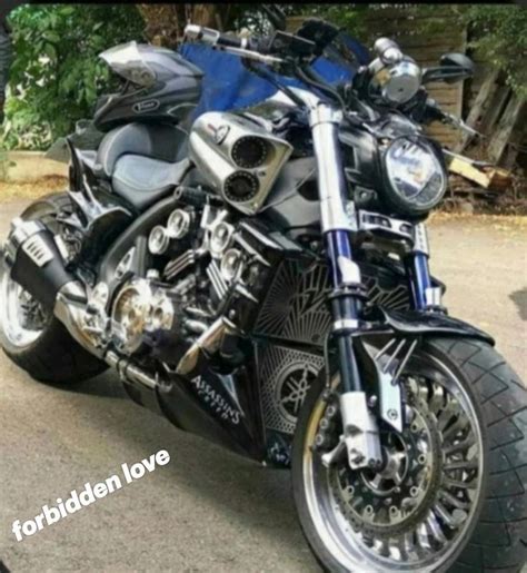 Forbidden Love Yamaha Vmax Custom Bikes Cafe Racers Custom Street Bikes