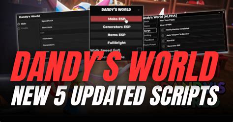 New 5 Op Dandys World Scripts Esp Auto Skill Fly And More Tnp Scripts