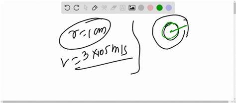 SOLVED Proton A Proton With Speed V 3 00 10 5 M S Orbits Just Numerade