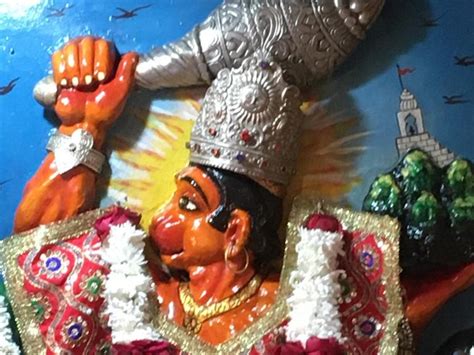 Hanuman Janmotsav 2022 नर्मदा तटीय अर्जी वाले रामलला मंदिर के गर्भगृह