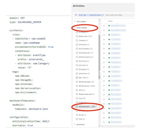 Entity Synthesis New Relic
