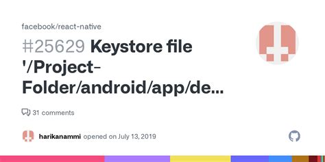 Keystore File Project Folderandroidappdebugkeystore Not Found
