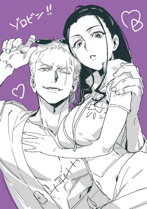 Nico Robin And Roronoa Zoro One Piece Drawn By H0h0ti Danbooru