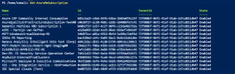 Automation Get A List Of Azure Subscription Resource Groups Resources And Status Stack