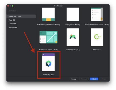 List Detail App Project Template IntelliJ IDEs Plugin Marketplace