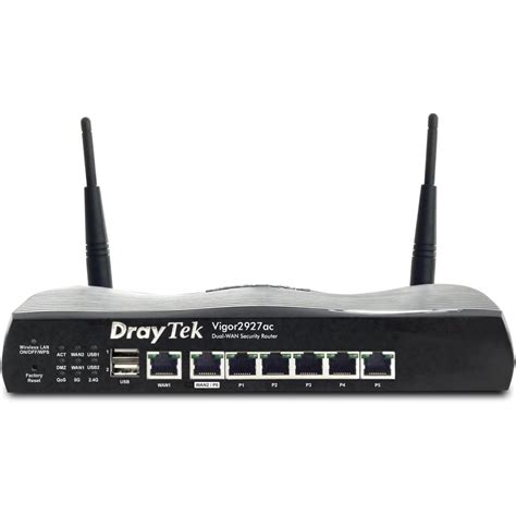 Draytek Vigor 2927ac Dual Wan Gigabit Ethernet Load Balancing Wifi Router Wireless Ac 1300