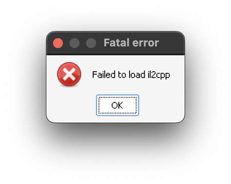 Il2cpp Error R Wine Gaming