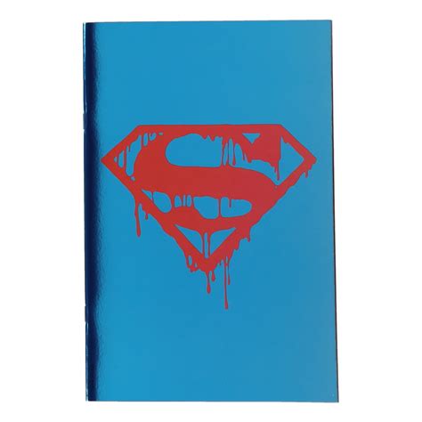 1993 Death Of Superman Issue 75 Special Edition Blue Foil Edition Dc Comic Book Pristine