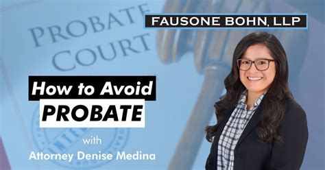 How To Avoid Probate And Protect Your Assets Fausone And Grysko Plc