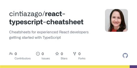 GitHub Cintiazago React Typescript Cheatsheet Cheatsheets For Experienced React Developers