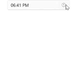Dropdown Customization In Winui Time Picker Control Syncfusion
