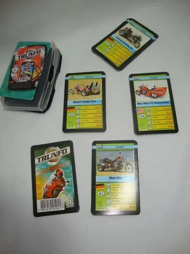 Jogo Super Trunfo Motos Fantasticas Grow Completo