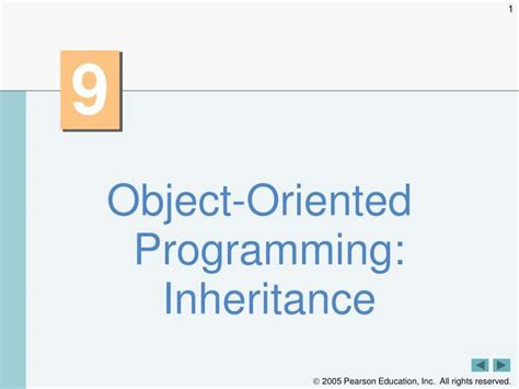 Ppt Object Oriented Programming Inheritance Powerpoint Presentation