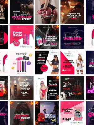 Artes Para Sex Shop Pack Editavel Canva Compre Produtos Personalizados No Elo
