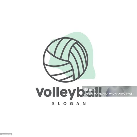 배구 스포츠 심플한 디자인 세계 스포츠 토너먼트 벡터 그림 기호 아이콘 건강한 생활방식에 대한 스톡 벡터 아트 및 기타 이미지