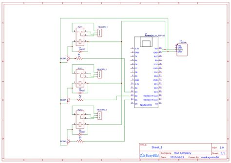 3ChannelRelayWithNodeMCU Platform For Creating And Sharing Projects OSHWLab