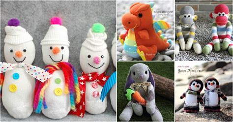 25 Hopelessly Adorable Diy Sock Toys [quick And Easy Projects] Diy