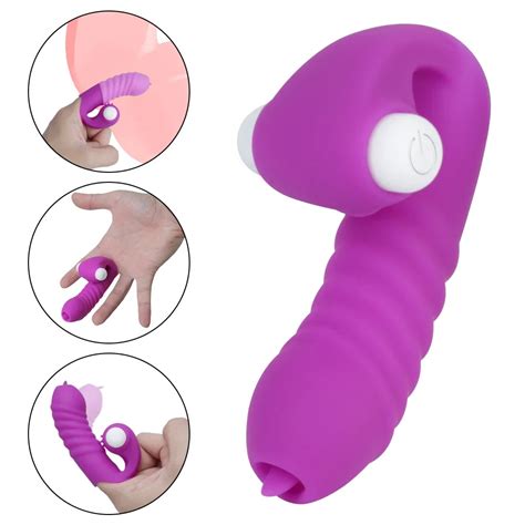 Sex Toys Couples Erotic Finger Sleeve Vibrators For Women Clitoris