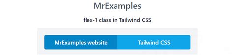 Tailwind Flex Quick Guide With Examples