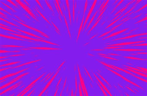 보라색 태양 광선 또는 만화 방사형 배경 벡터에 대 한 폭발 붐 프리미엄 벡터