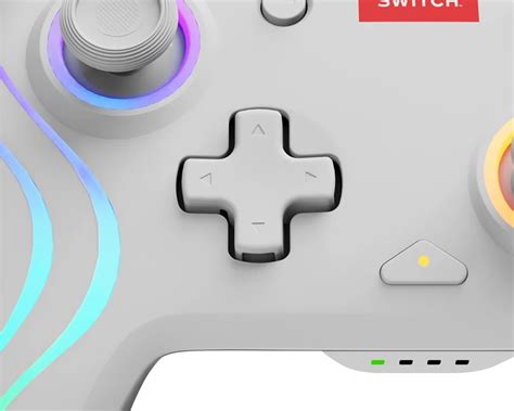 Pdp Afterglow Wave Wireless Controller With Motion White Nintendo Switch