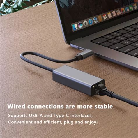 Fast 1000mbps Usb C Type C To Rj45 Ethernet Adapter 2 5g Usb 3 1 Network Hub Y 10 99 Picclick Au