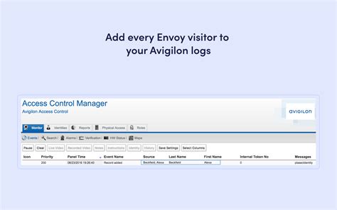 Avigilon Unity Access Envoy