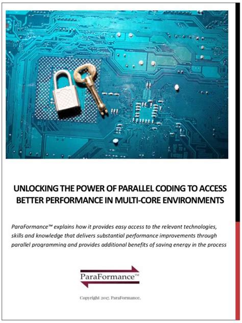 Unlocking The Power Of Parallel Coding To Access Better Performance In