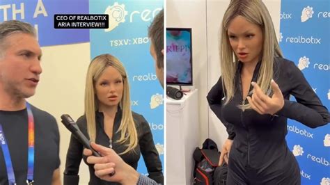 Life Size Ai Robot Girlfriend For ₹15 Crore Meet Aria Designed