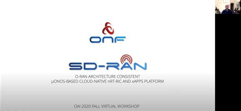 Openairinterface Virtual Workshop Fall 2020 Openairinterface