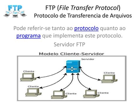 Ppt Ftp File Transfer Protocol Protocolo De Transferencia De