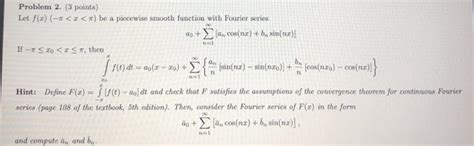 Solved Problem 2 3 Points Let F