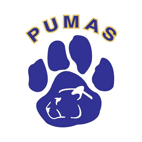 Pumas Unam Huella Logo Png Svg Ai Vector Free Download