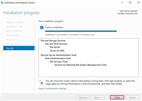 How To Configure An NFS Server Windows Installation