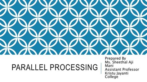 Parallel Processingpptx
