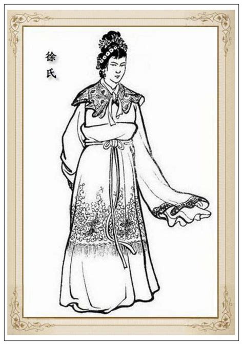 三國演義連環畫人物繡像女性人物圖 每日頭條
