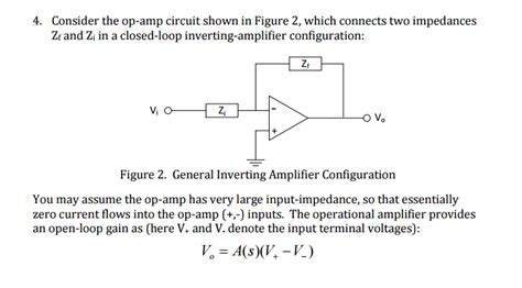 Solved Consider The Op Circuit Shown In Figure Chegg Com