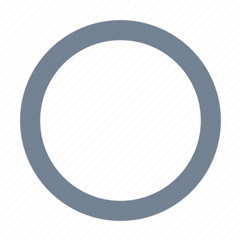 Radio Radio Button Unchecked Icon Download On Iconfinder