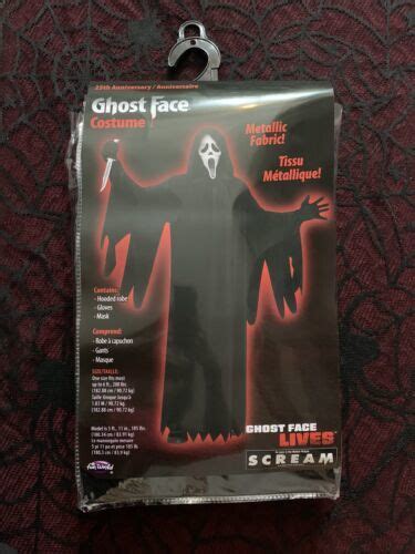 Scream 25th Anniversary Ghostface Costume In Hand 4571900042