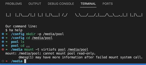 Qemu Mount Host Directory To Home Assistant Vm Configuration Home Assistant Community