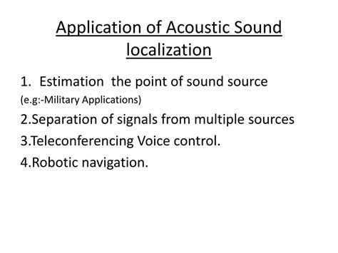 Ppt Sound Source Localization Based Robot Navigation Powerpoint