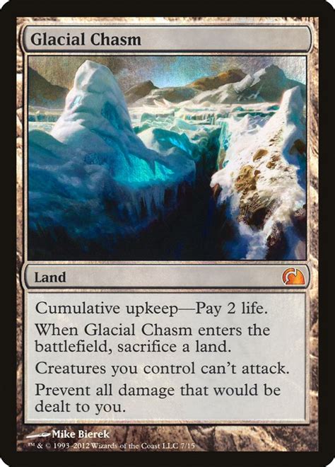 Glacial Chasm · Masters Edition Ii Me2 229 · Scryfall Magic The