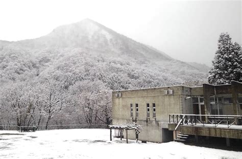 雪の秋保ビジターセンターです 里センタースタッフブログ