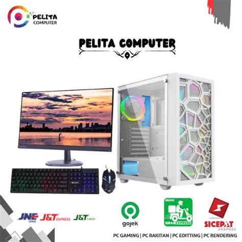Jual FULL SET PC Gaming Core I F GTX GB DDR Monitor Philip AOC Shopee
