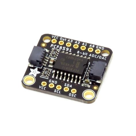 STEMMA QT PCF8591 Quad 8 bit ADC 8 bit DAC moduł z konwerterem ADC