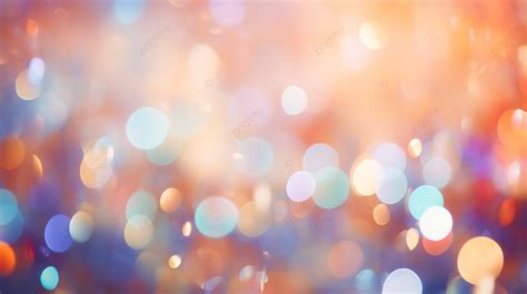 Blurred Bright Light Circles Captivating Bokeh Abstract Texture Background Blur Light White
